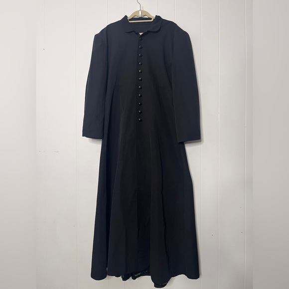 Jackets & Coats | Custom Clothiers Long Regency Inspired Black Trench ...